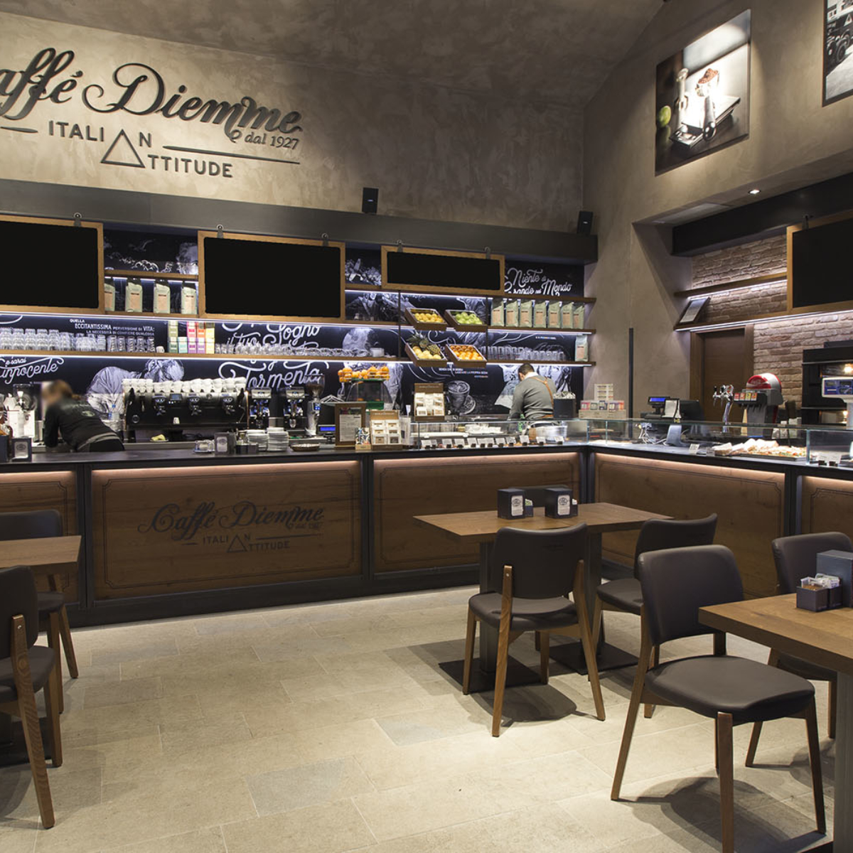 Caffè Diemme Attitude: Diemme - Sistema arredo